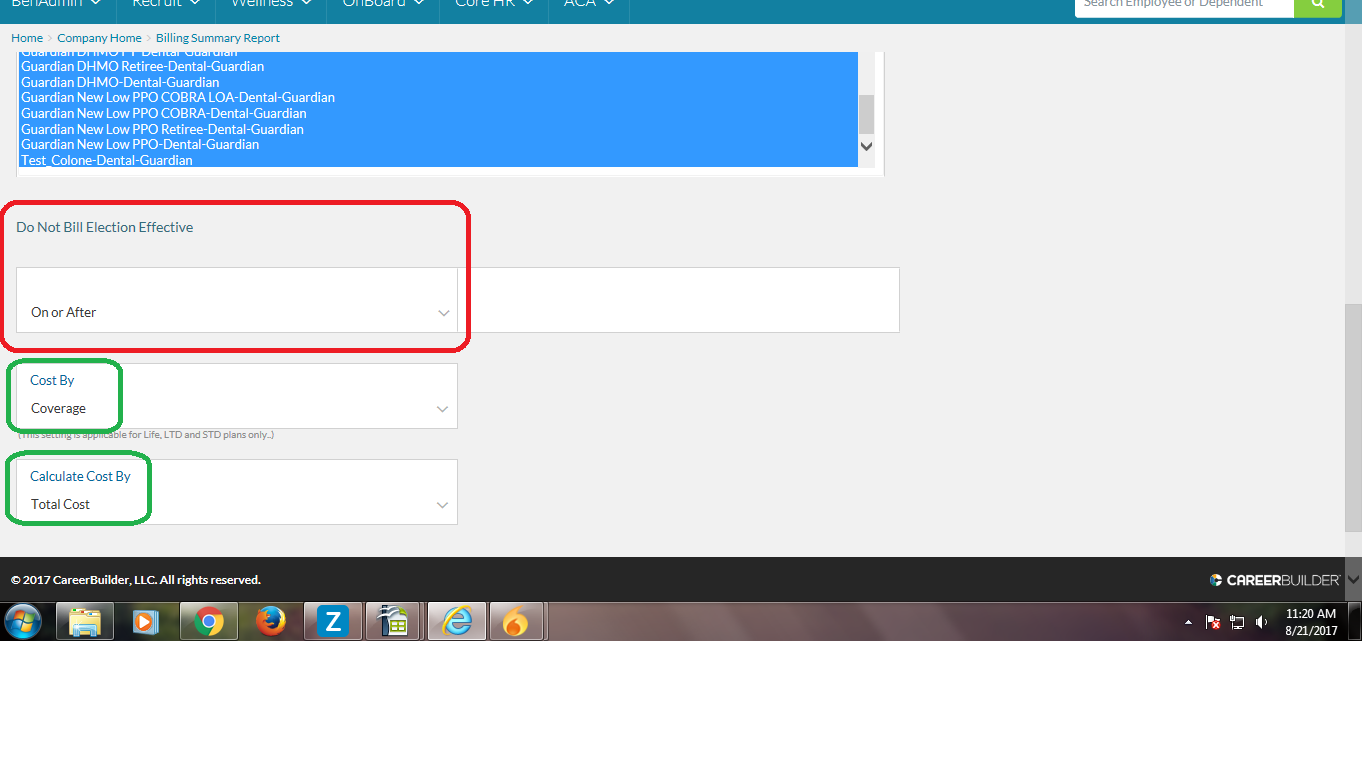 [NF-4213] Azure->Billing summary report->Title not display properly for "Do Not Bill Election ...